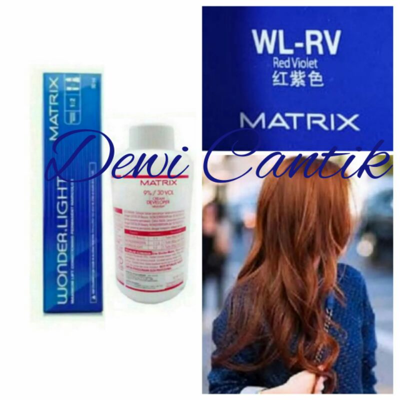 Jual MATRIX WONDERLIGHT WL-RV RED VIOLET DAN OXYDANT | Shopee Indonesia