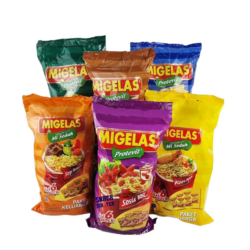 Jual Migelas Family Pack - Netto 6 bks x 28 gr | Shopee Indonesia