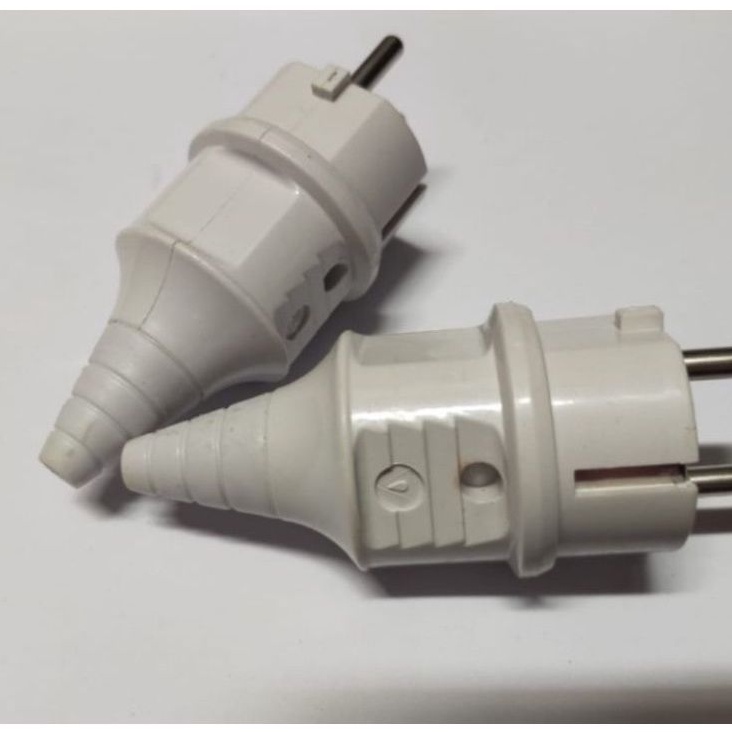 Jual Colokan / stecker / AC plug 2 kaki untuk genset bensin | Shopee ...