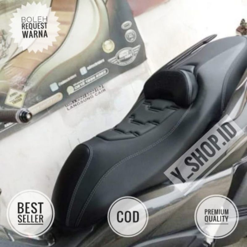 Jual Sarung Cover Sadel Motor Adv 150 160 Kulit MBtech Tinggal Pasang ...