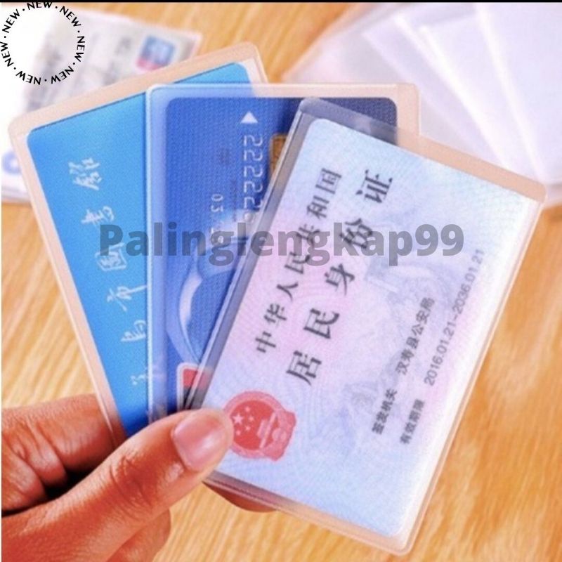 Jual Cover Kartu ATM KTP SIM - Plastik Cover Pelindung KTP Kartu ATM ...