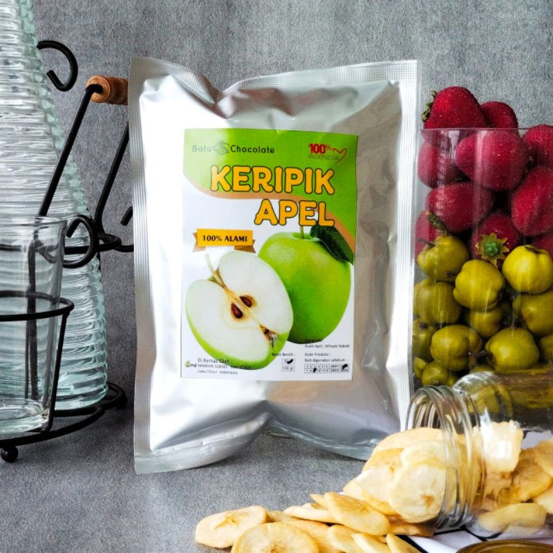 Jual Keripik Buah Apel Nangka dan sayur ( Isi: 200 Gram ) Oleh Oleh ...