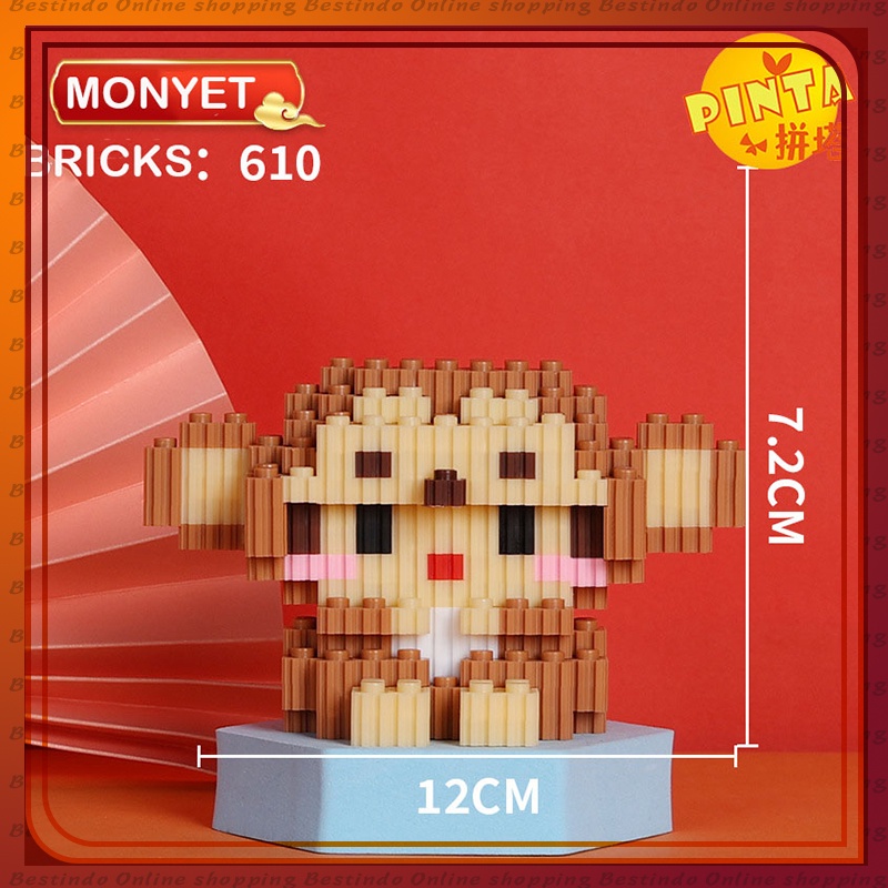 Jual Nano Block 12 Shio Series | Bricks education Nano Block | Shopee ...