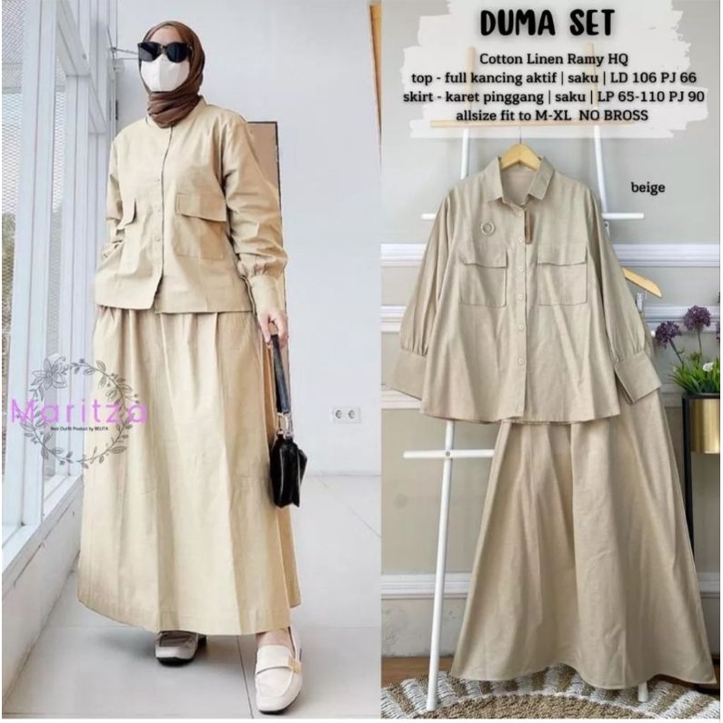 Jual Duma set ( top + skirt ) | Shopee Indonesia