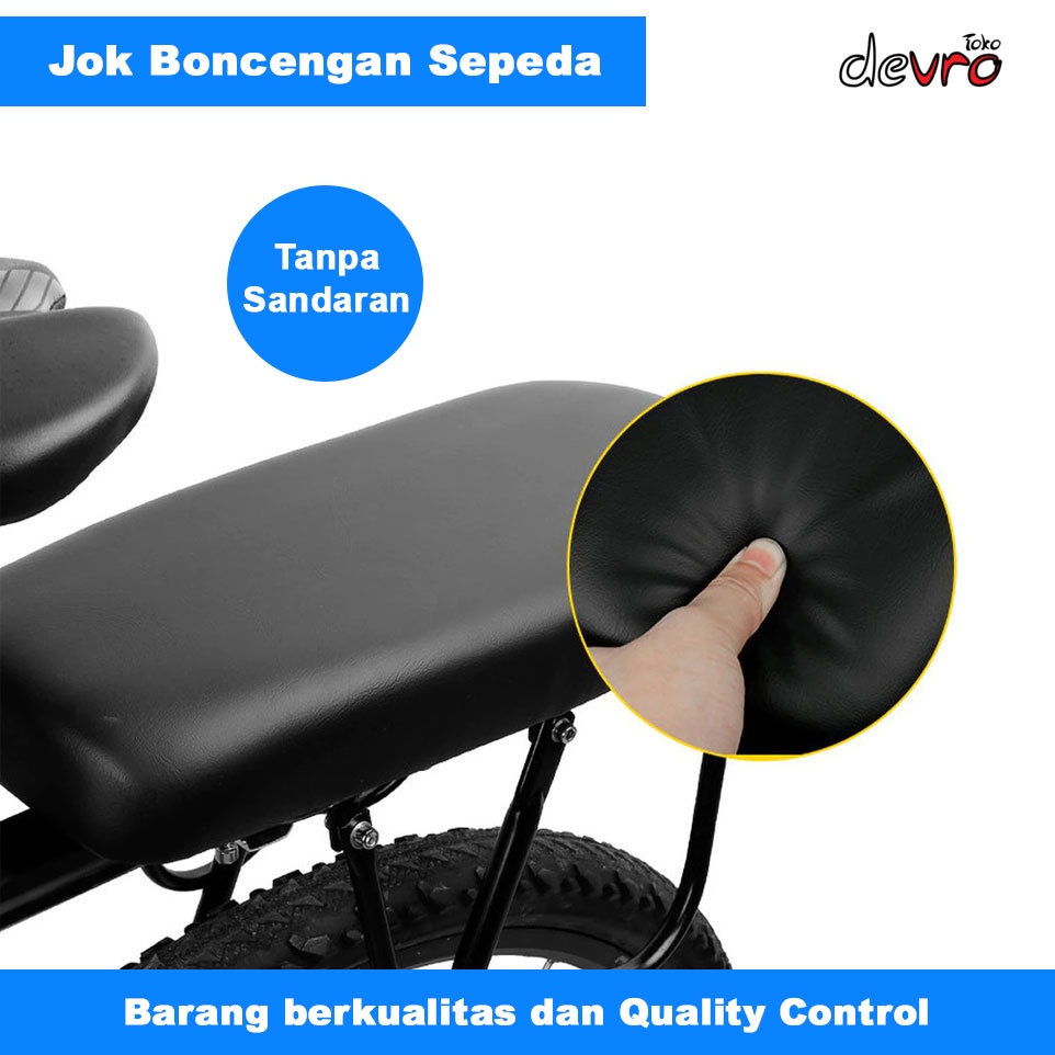 Jual Jok Boncengan Belakang Sepeda - Jok Sepeda Empuk - Back Seat ...