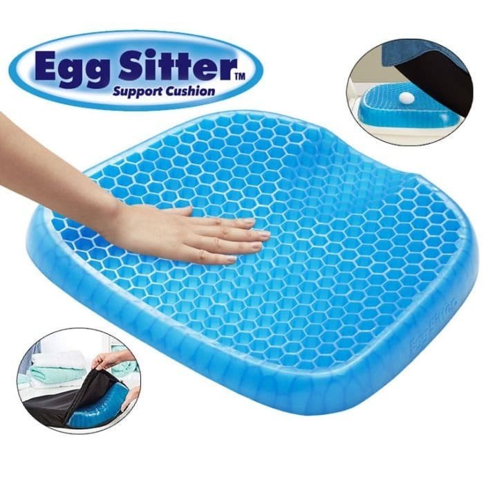 Jual Egg Sitter Alas Duduk Silikon Gel Bantal Jok Kursi Mobil Lantai ...