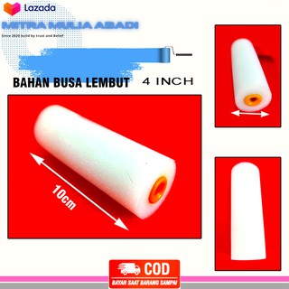Jual Roll Busa 4 inch / refill Roll Cat / Kuas Roll | Shopee Indonesia