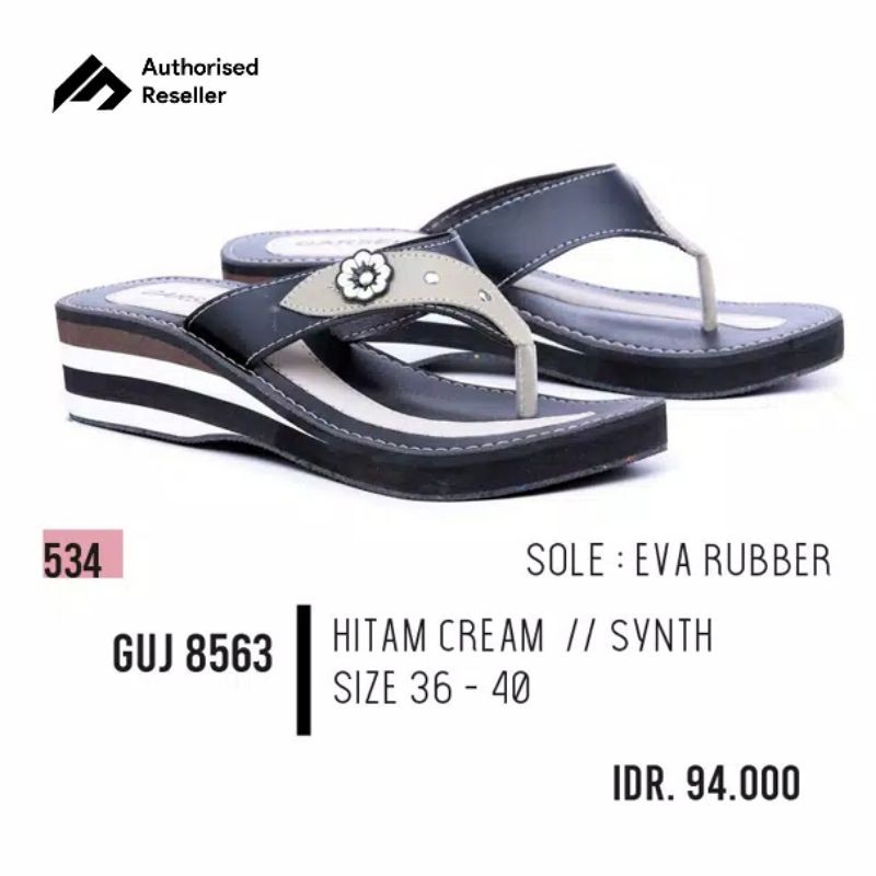 Jual GARSEL GUJ 8560 - SANDAL CAPIT WANITA | Shopee Indonesia