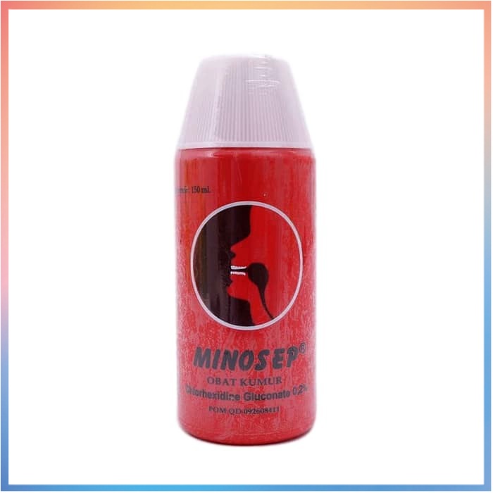 Jual Minosep Obat Kumur 150 ml isi Chlorhexidine 0.2 % | Shopee Indonesia