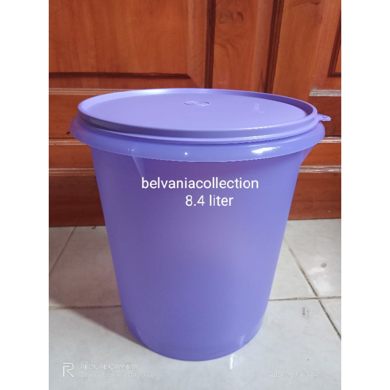 Jual Toples besar wadah krupuk Giant canister Tupperware 8.4 liter ...