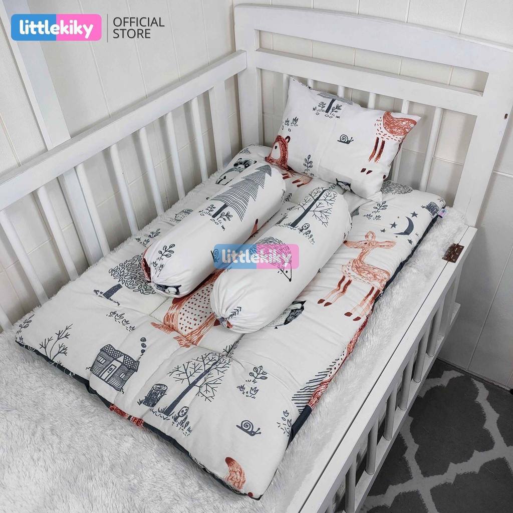 Jual Kasur Bayi / Alas Tidur Bayi / Bedding Set Littlekiky | Shopee ...
