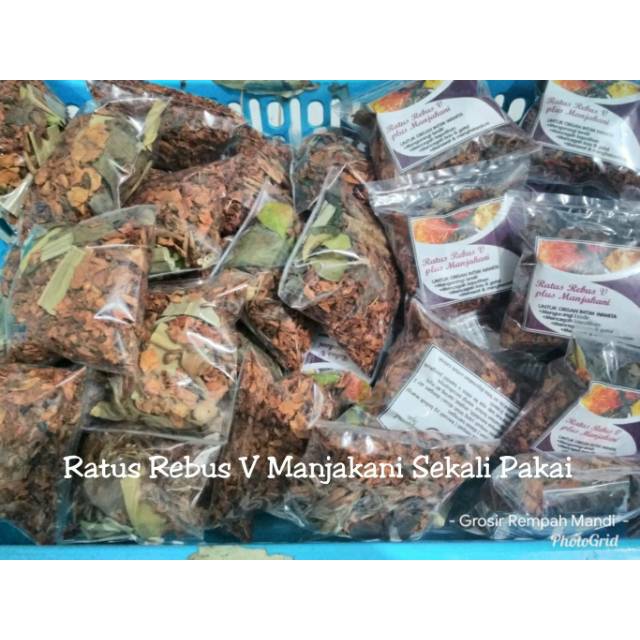 Jual Pack Kemasan 1x Pakai- Ratus V Rebus Rempah Manjakani Ekstra Wangi ...