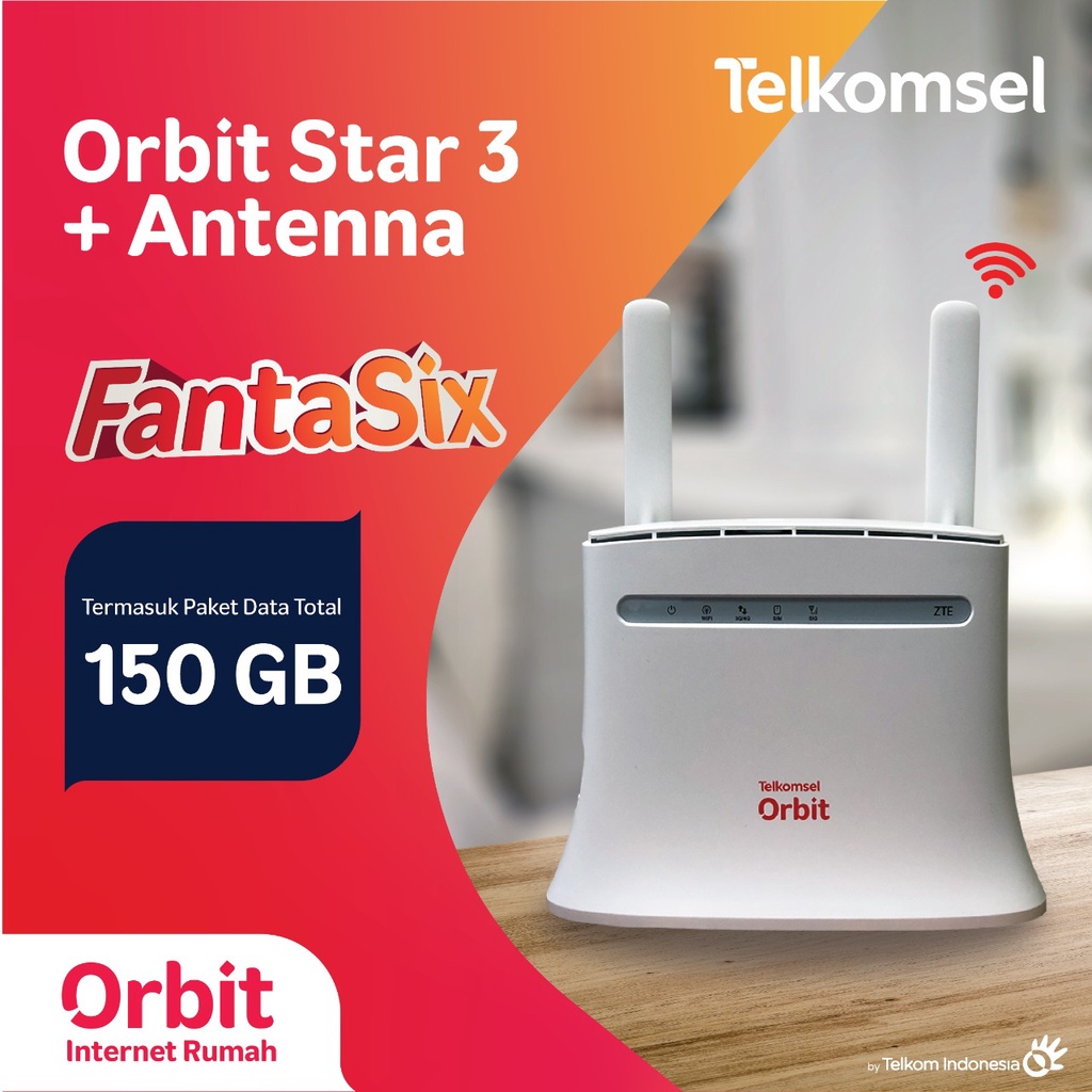 Jual Modem Wifi Telkomsel Orbit Star 3 + ANTENA | Shopee Indonesia