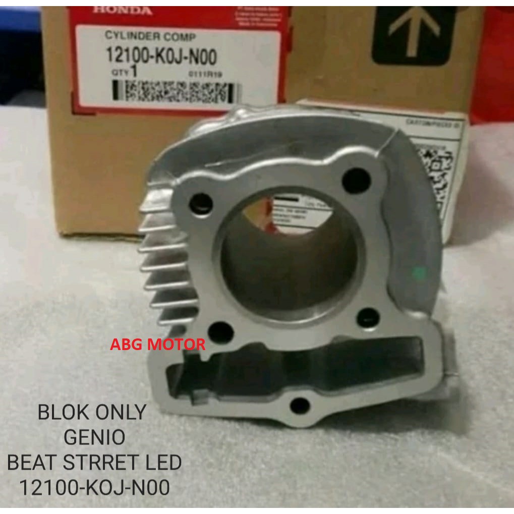 Jual BLOK BLOCK CYLINDER ONLY GENIO BEAT STREET LED ORIGINAL ASLI ...