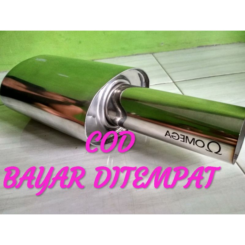 Jual knalpot mobil omega bass kering | Shopee Indonesia
