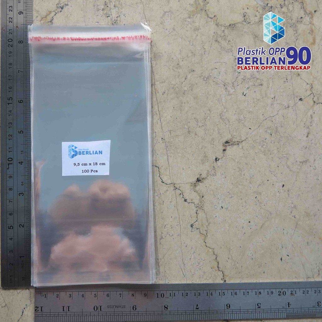 Jual 9,5X18 CM PLASTIK OPP (SEAL/LEM) TEBAL 20 MIC ASLI / PLASTIK KEMASAN | Shopee Indonesia
