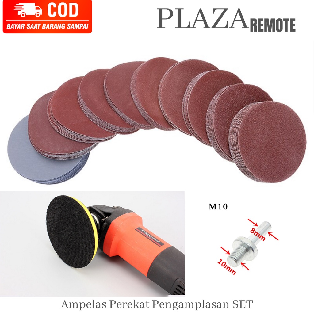 Jual AMPLAS BULAT / AMPLAS TEMPEL / AMPLAS BULAT GRID 60 80 100 120 180 ...