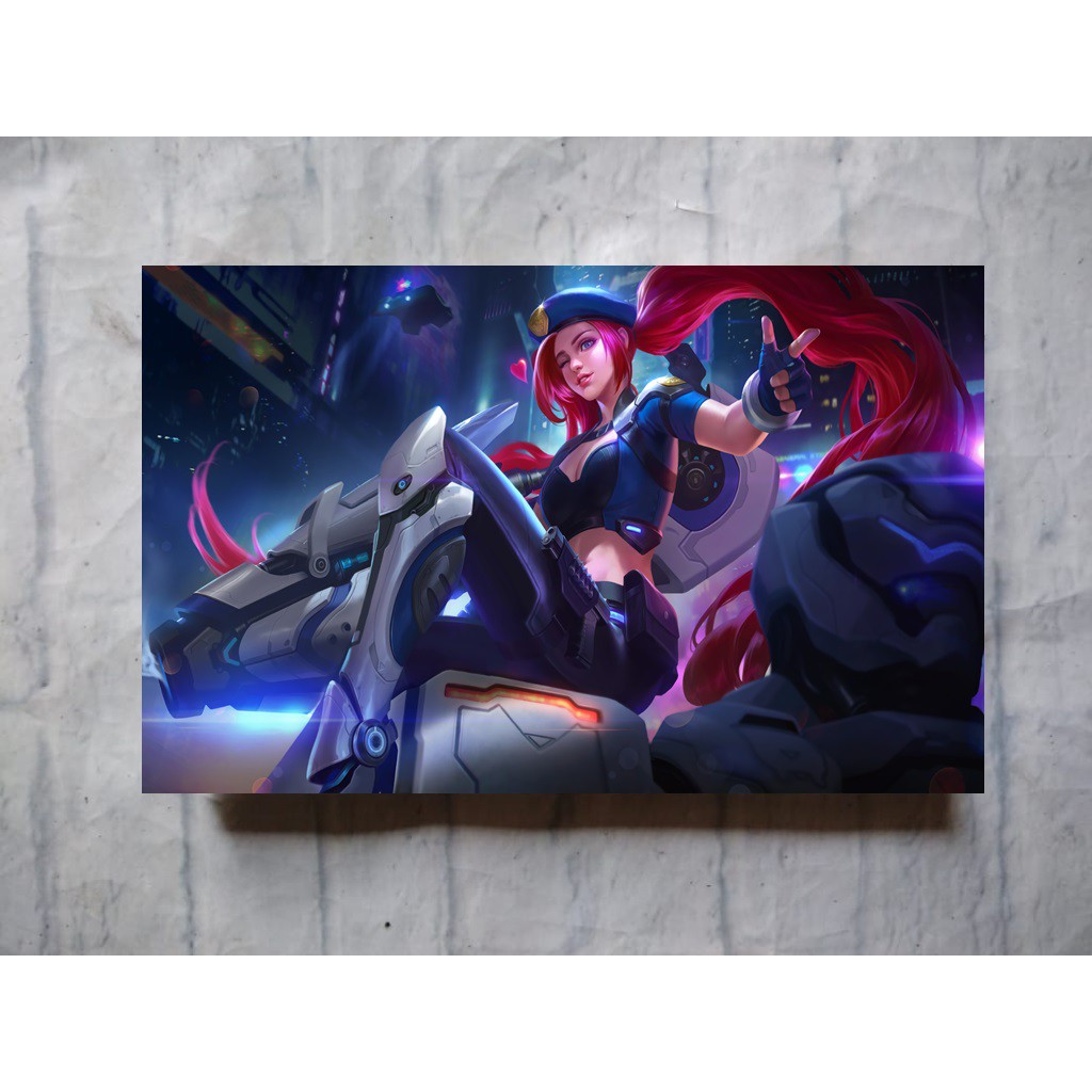 Jual poster mobile legends legend size A3 hero LAYLA Hiasan dinding ...