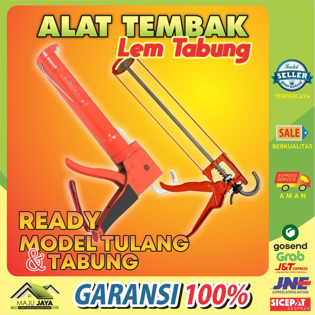 Jual TEMBAKAN LEM SEALAN GUN SILICON ALAT TEMBAK LEM BOTOL TULANG ...