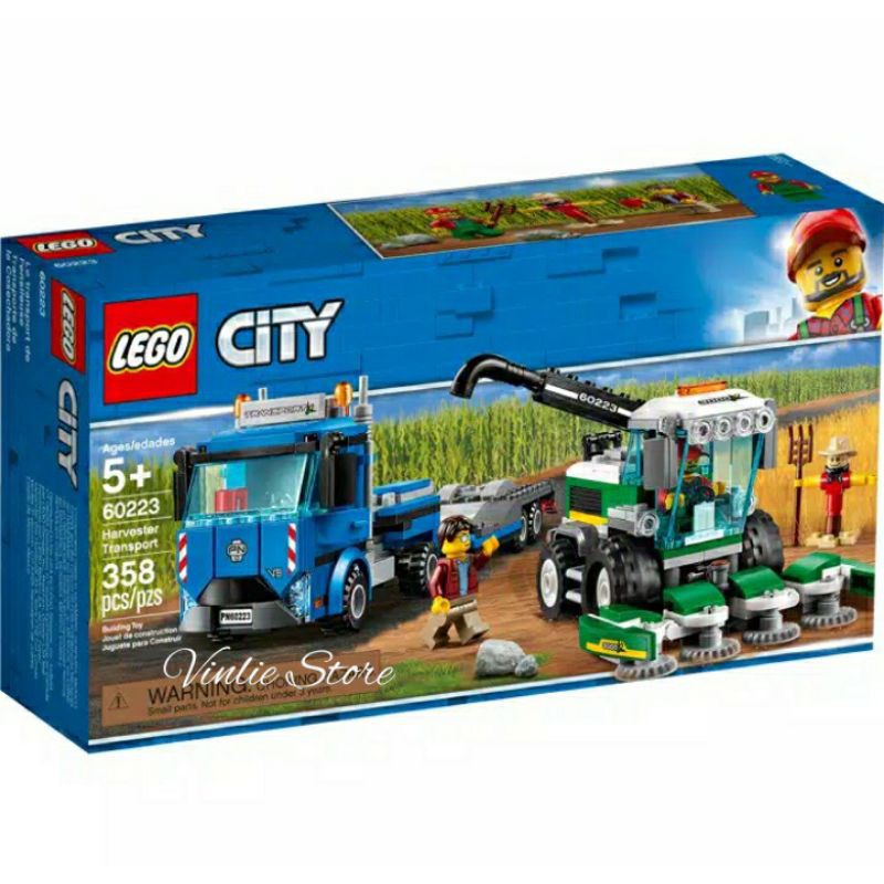 Jual LEGO CITY 60223 HARVESTER TRANSPORT | Shopee Indonesia
