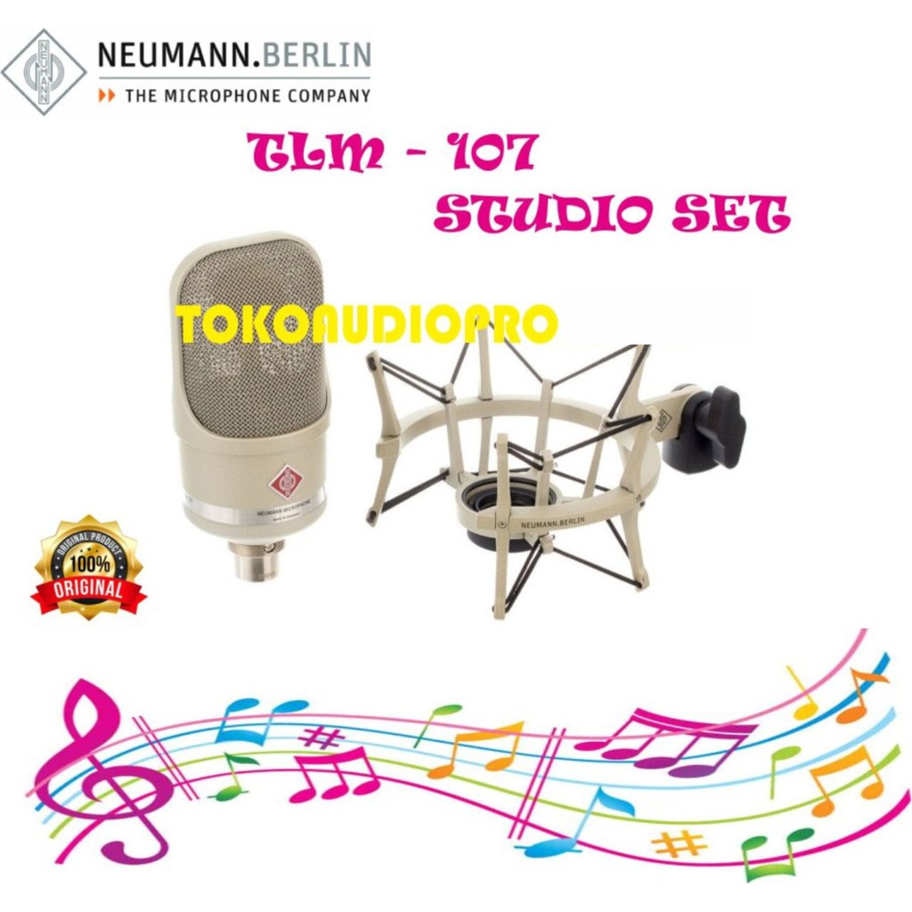Jual Neumann TLM107 Set Large-diaphragm Condenser Microphone | Shopee ...