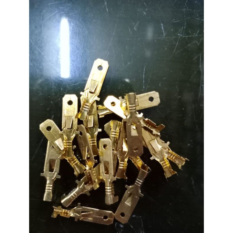 Jual Terminal Kabel / Terminal scun gepeng (cowok/cewek) 1pcs | Shopee ...