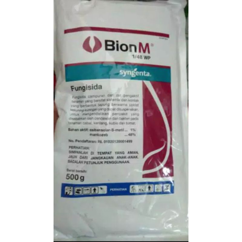 Jual Fungisida Bion M kemasan 500 gr | Shopee Indonesia