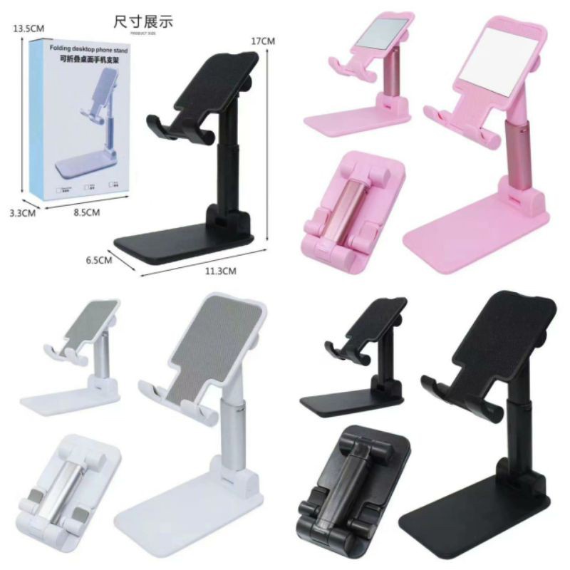 Jual Liftable Foldable Phone Holder Stand Hp Di Meja Folding Desktop ...