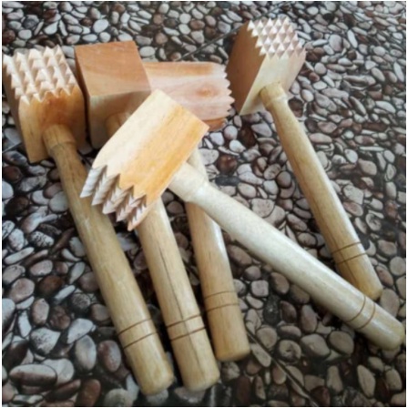 Jual PALU DAGING KAYU / ALAT GEPUK DAGING / PEMUKUL DAGING / MEAT ...