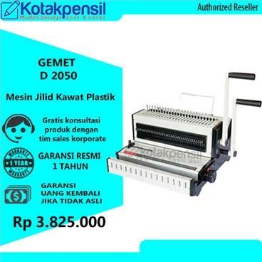 Jual Mesin Jilid Spiral Kawat Dan Plastik Gemet D 2050 | Shopee Indonesia