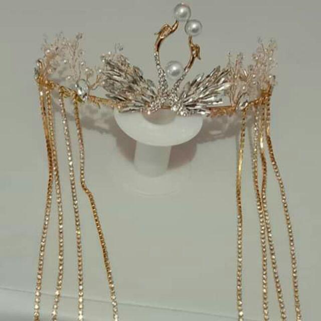 Jual Mahkota angsa juntai rumbai ala princes model angsa | Shopee Indonesia