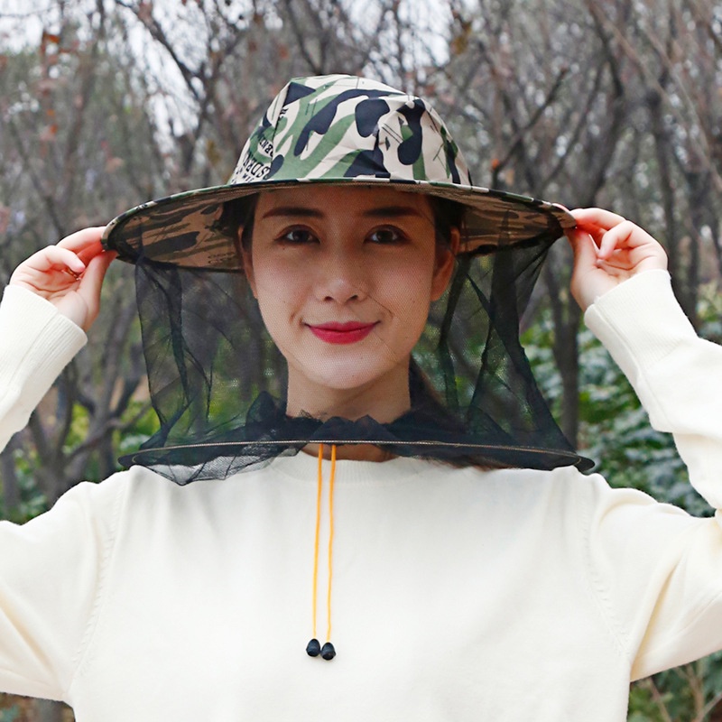 Jual Topi Jaring Anti Sengat Lebah Madu Untuk Mancing Memancing APD ...