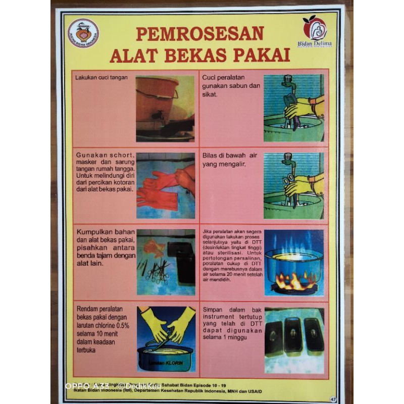 Jual (47) POSTER PEMROSESAN ALAT BEKAS PAKAI | Shopee Indonesia