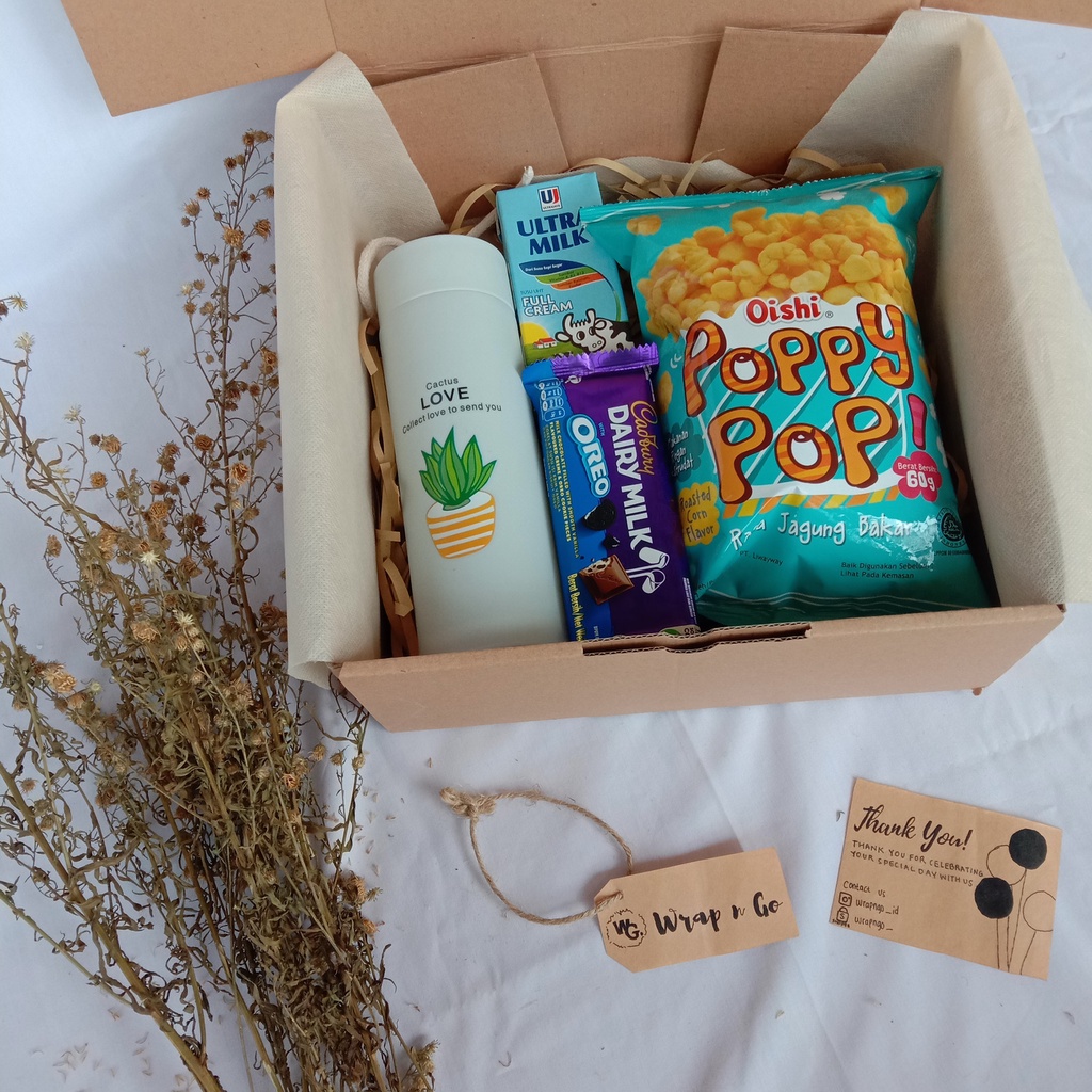 Jual Parsel Hamper Tumbler Snack Box Murah Valentine Ultah Wisuda Kado ...