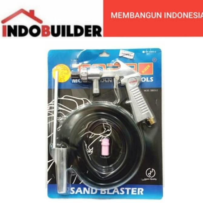 Jual TORA AIR SANDBLAST GUN SB03 / TEMBAKAN PASIR KACA / SAND BLASTER | Shopee Indonesia