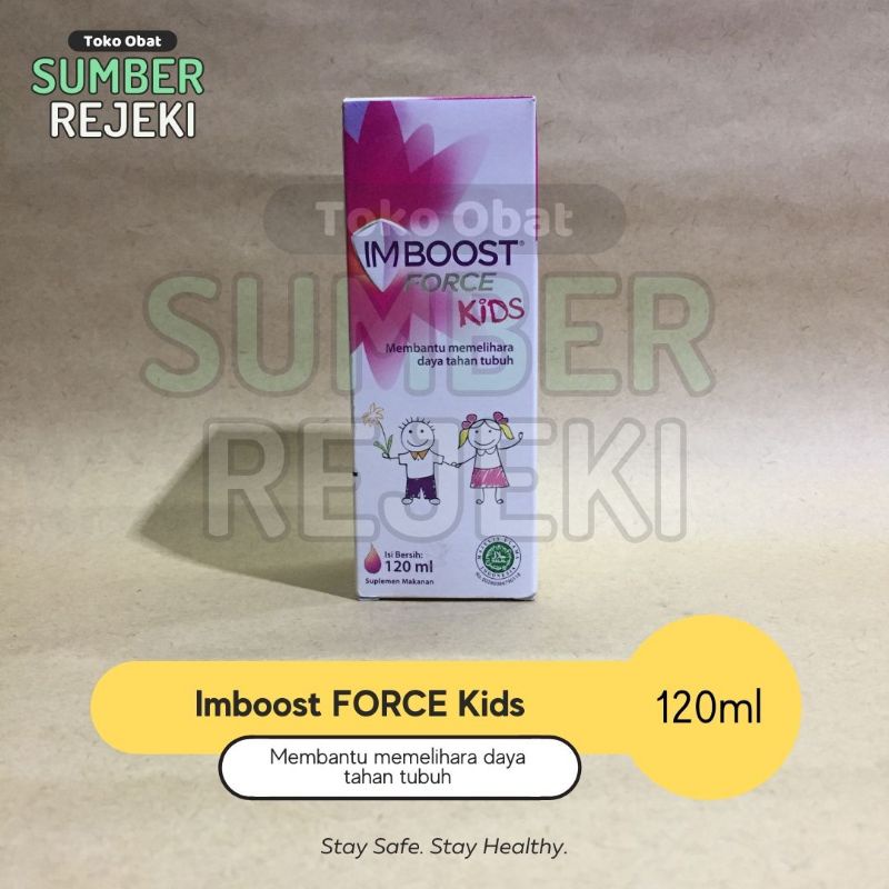 Jual Imboost Force Kids Syrup 120ML memelihara Imunitas Imun anak anak ...