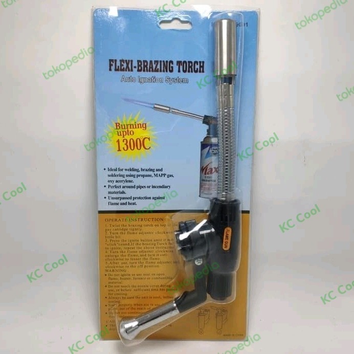 Jual GAS TORCH - KEPALA LAS FLEXIBLE - Daeggu | Shopee Indonesia