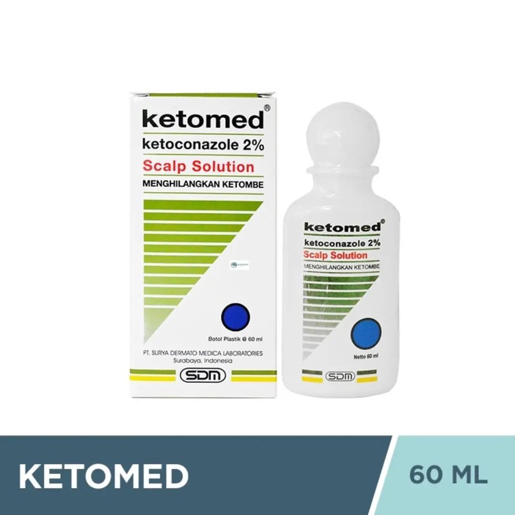 Jual Ketomed Scalp Solution Shampoo Anti Dandruff - Sampo Anti Ketombe ...