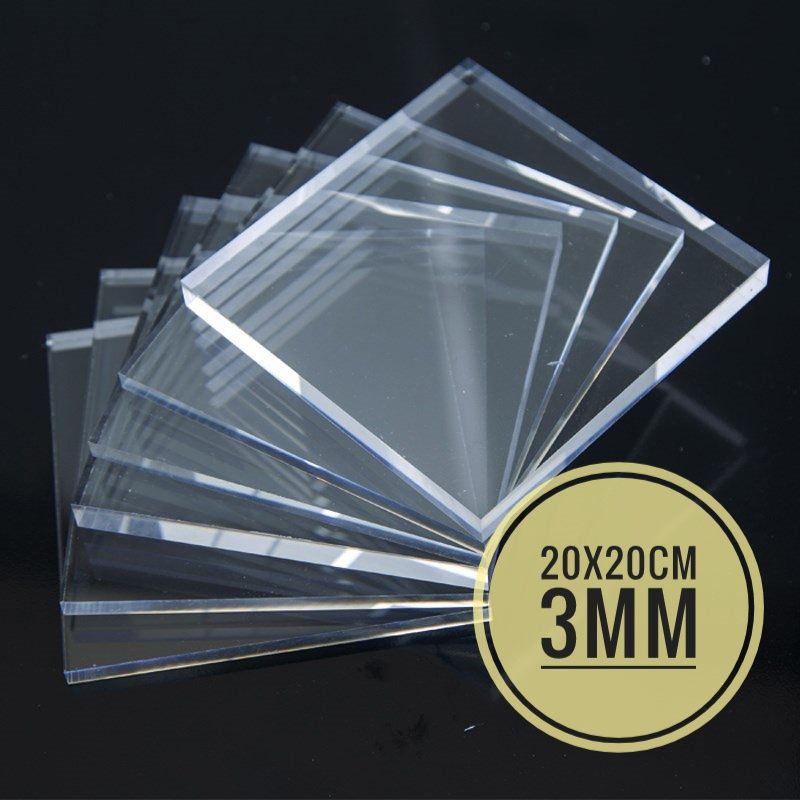 Jual Akrilik Bening 20x20 3mm | Shopee Indonesia