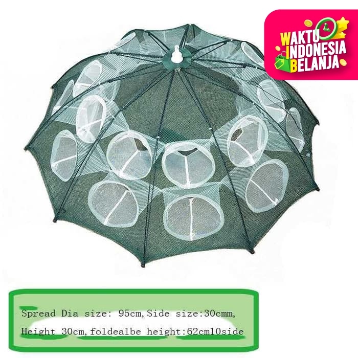 Jual Perangkap ikan Bubu jebakan Ikan udang kepiting lele belut 20 ...