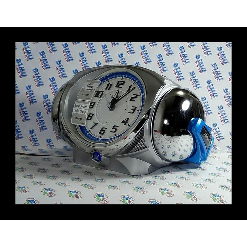 Jual NEW SEIKO ULTRA LOUD ALARM CLOCK QHK045 K - S LUMIBRITE / JAM ...