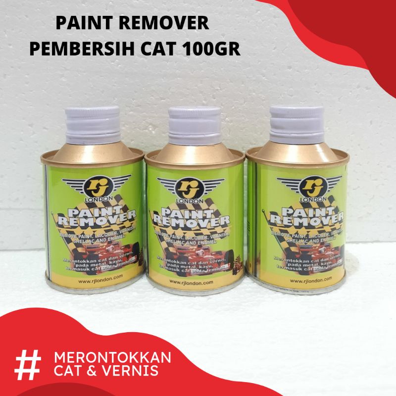 Jual PAINT REMOVER RJ LONDON K100GR CAIRAN PEMBERSIH CAT PERONTOK CAT ...