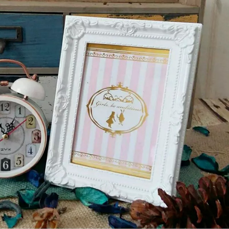 Jual WHITE VICTORIAN PHOTO FRAME - BINGKAI FOTO PUTIH VINTAGE SHABBY ...