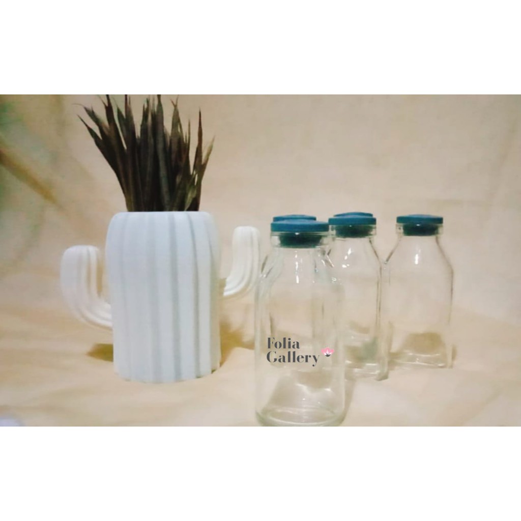 Jual FG - Botol Kaca 100ml + Tutup - Botol ASI - Botol Infus | Shopee ...