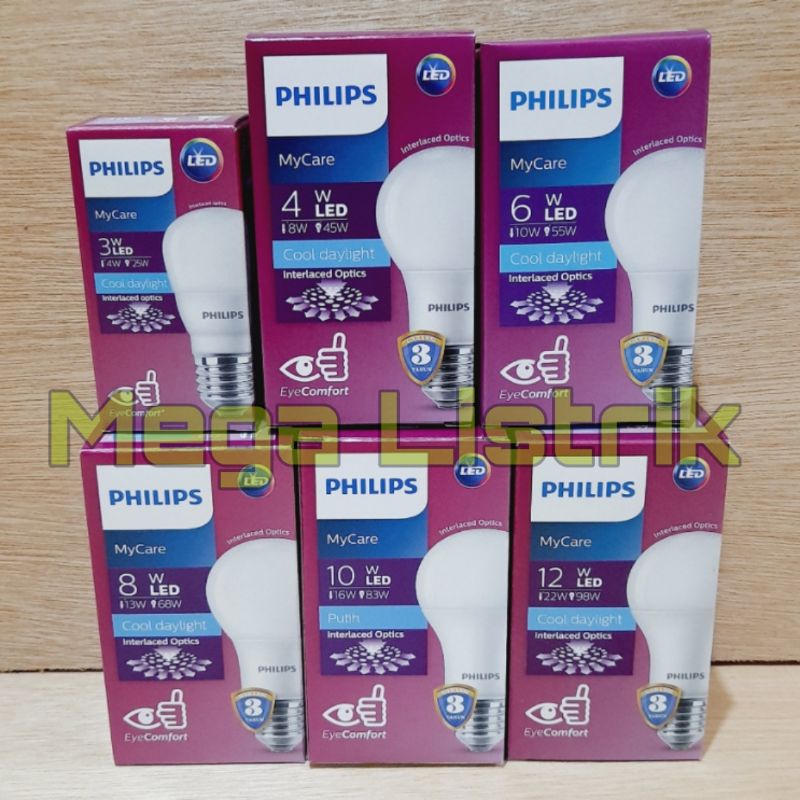 Jual Lampu LED Philips lampu Philips cool daylight cahaya putih ...