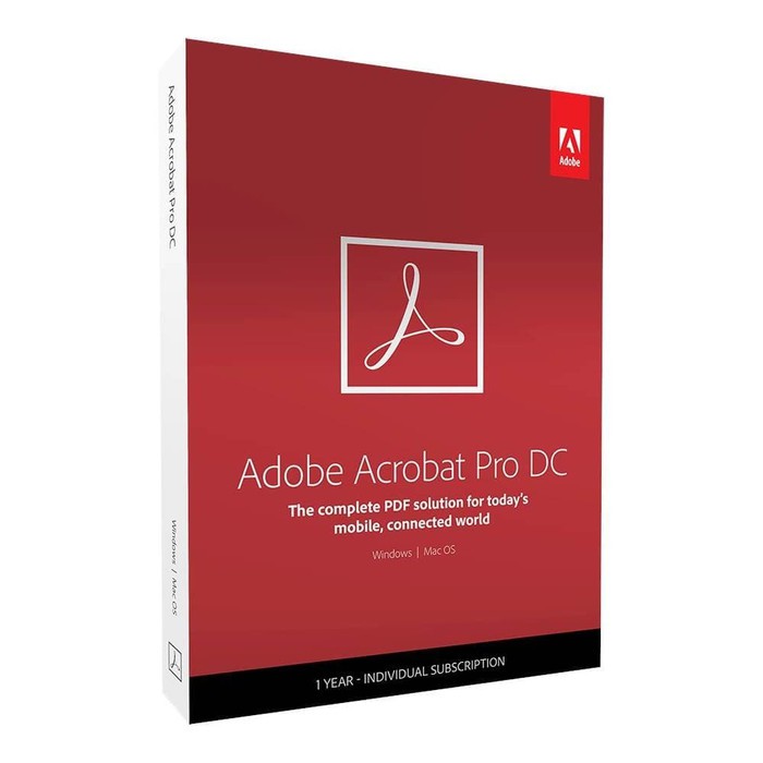 Jual Acrobat Pro DC Annual plan, prepaid 2019 1 year ( Original ...