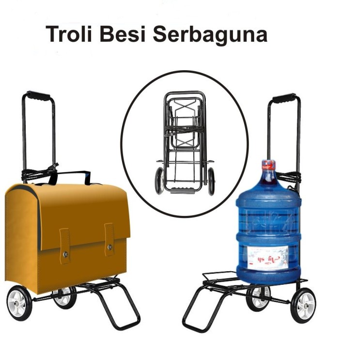 Jual IKILOSHOP BAHAN BESI Troli Troly Galon Tabung Gas Trolly Koper ...