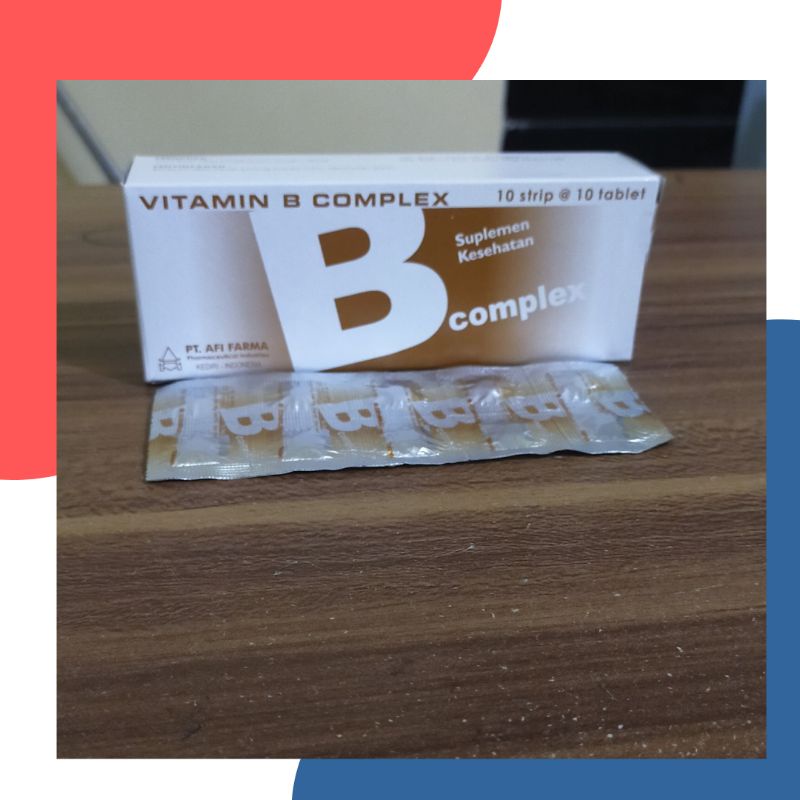 Jual VITAMIN B1, B6, B12, B complex perstrip | Shopee Indonesia