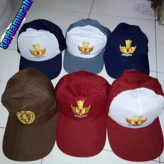 Jual topi anak sekolah sd/smp/sma/pramuka | Shopee Indonesia