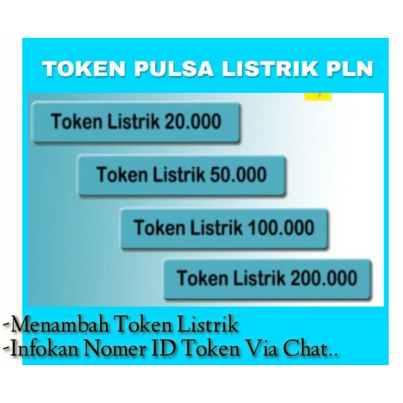 Jual Token Listrik 20k-50k | Shopee Indonesia